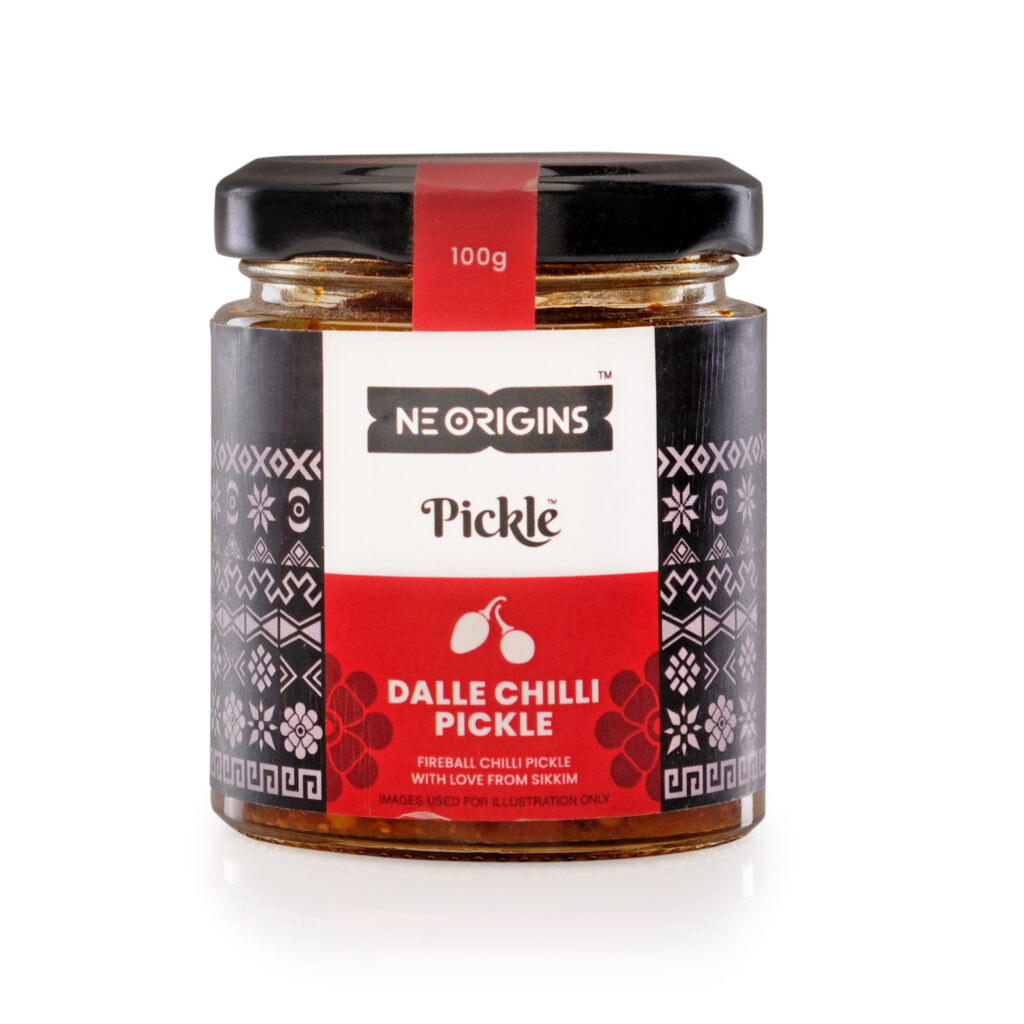 Sikkim Dalle Chilli Pickle | Round Chilli Pickle